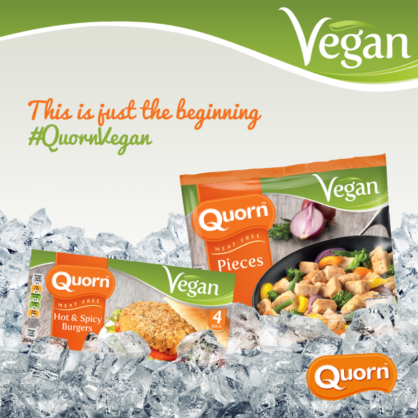 Is Quorn going 100% vegan?