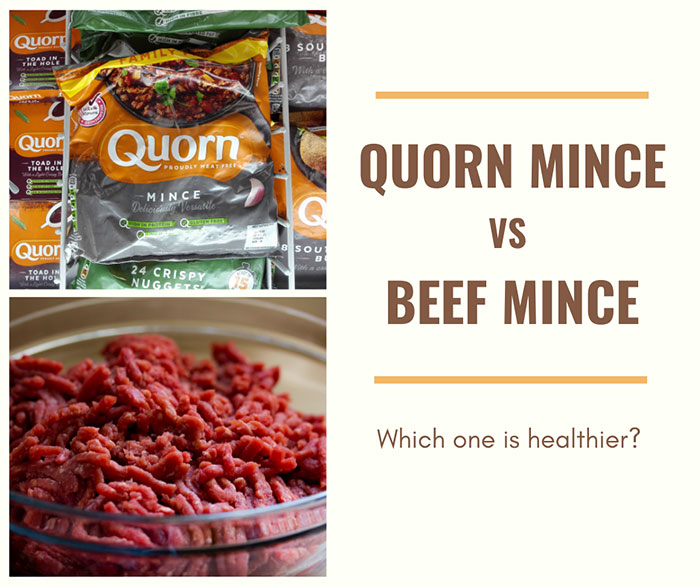 Is Quorn mince healthier than meat?