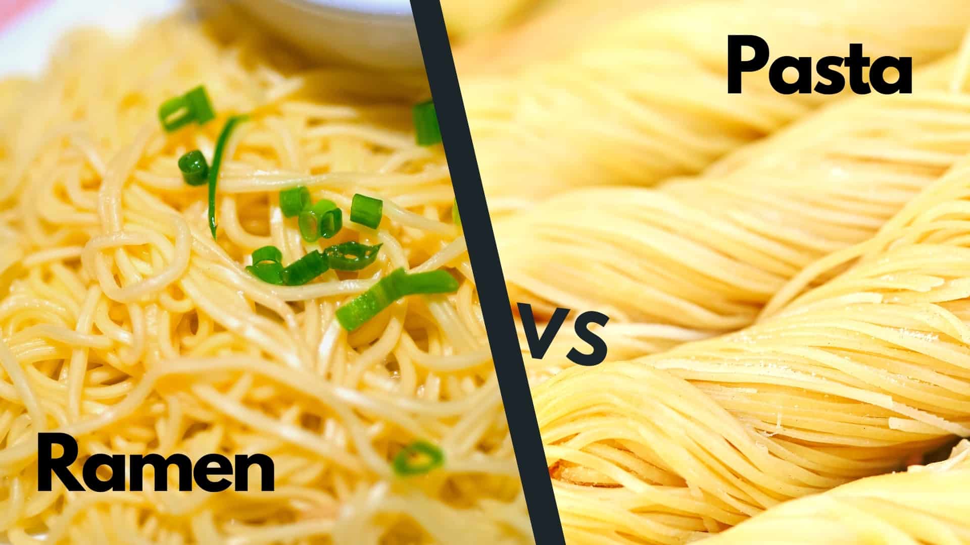 Is ramen Noodle considered a pasta?