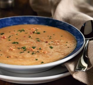 Is Red Lobster's lobster bisque good?