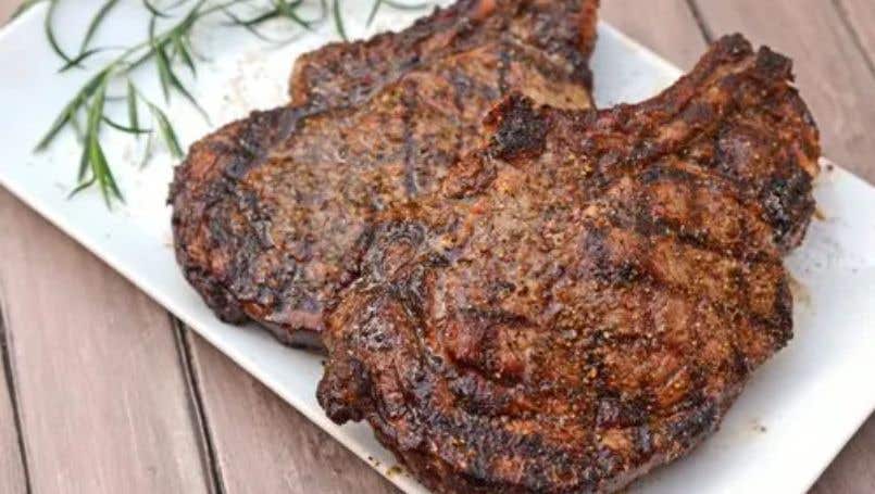 Is rib eye steak good for grilling or broiling?