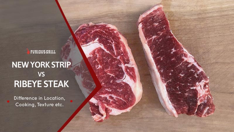 Is ribeye or strip steak better for grilling?
