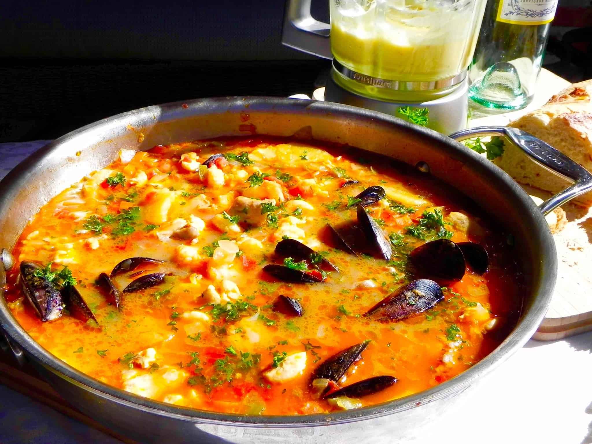 Is rich seafood stew that originated in Marseilles?