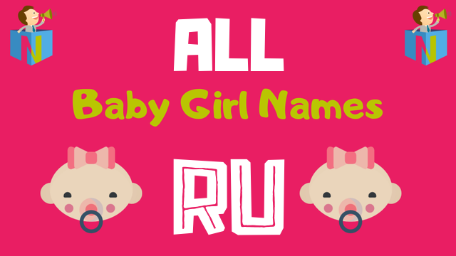 Is RU a girls name?