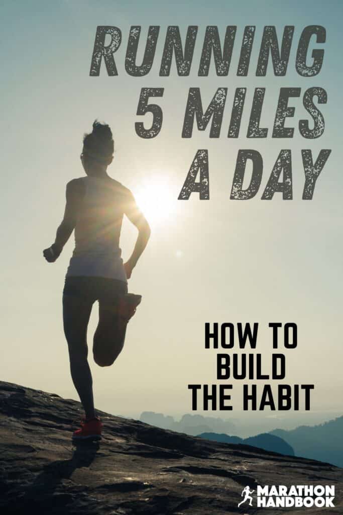 Is running 5 miles a day healthy?