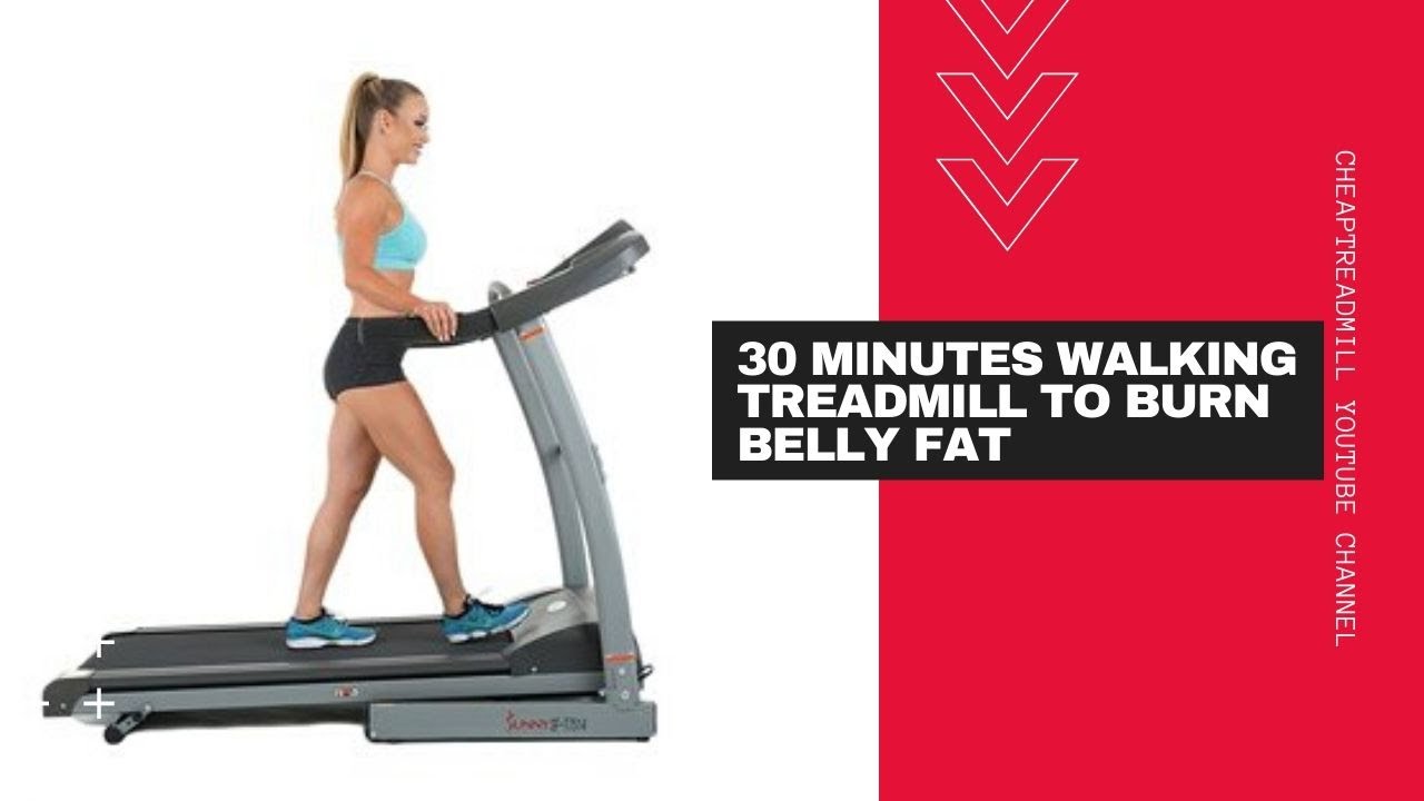 Is running on a treadmill good for losing belly fat?