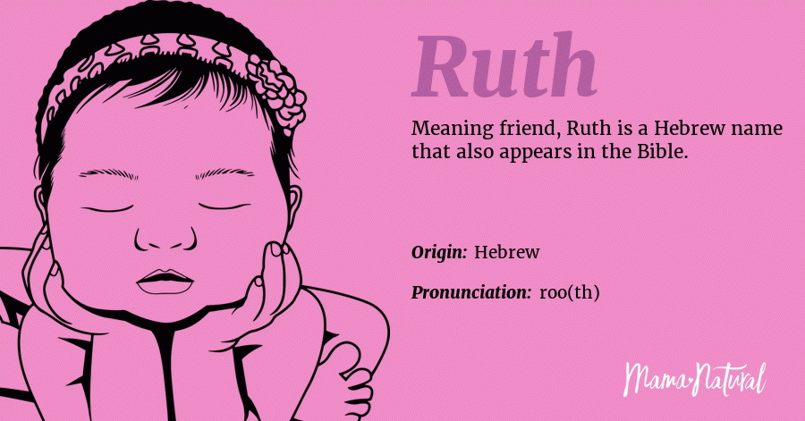 Is Ruth a popular first name?