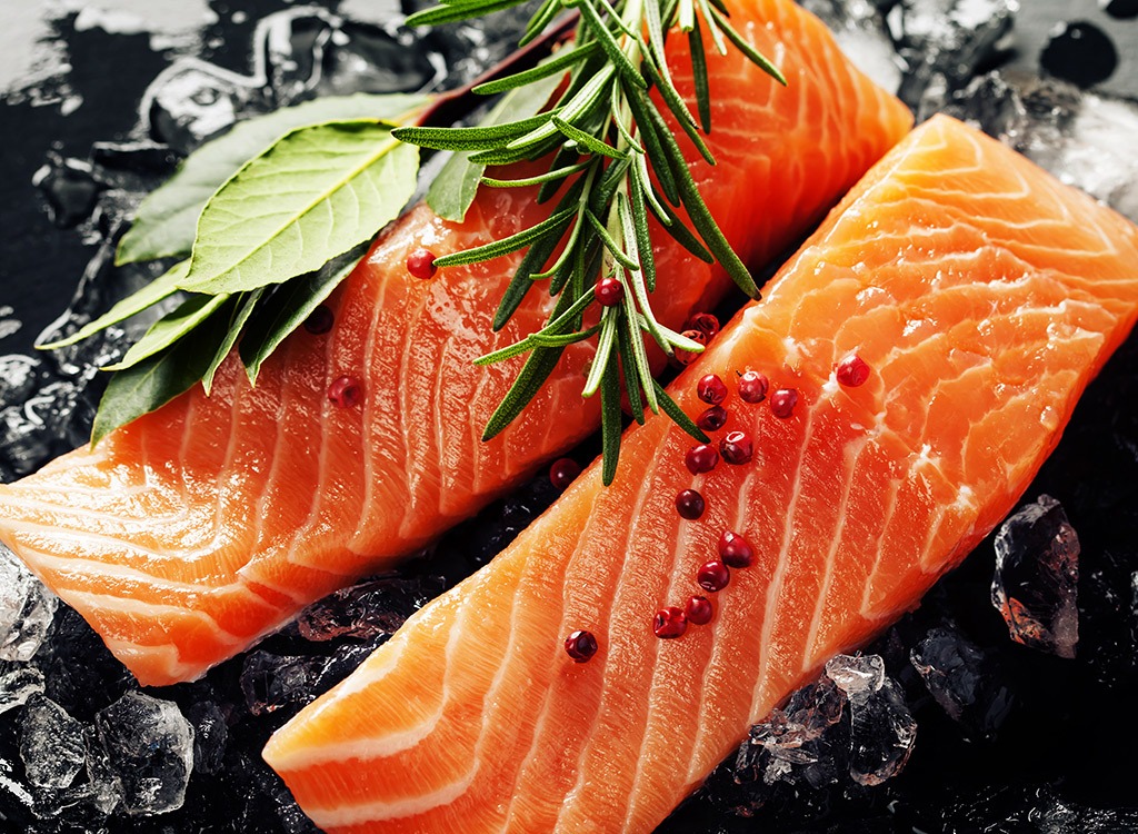 Is Salmon good before a run?