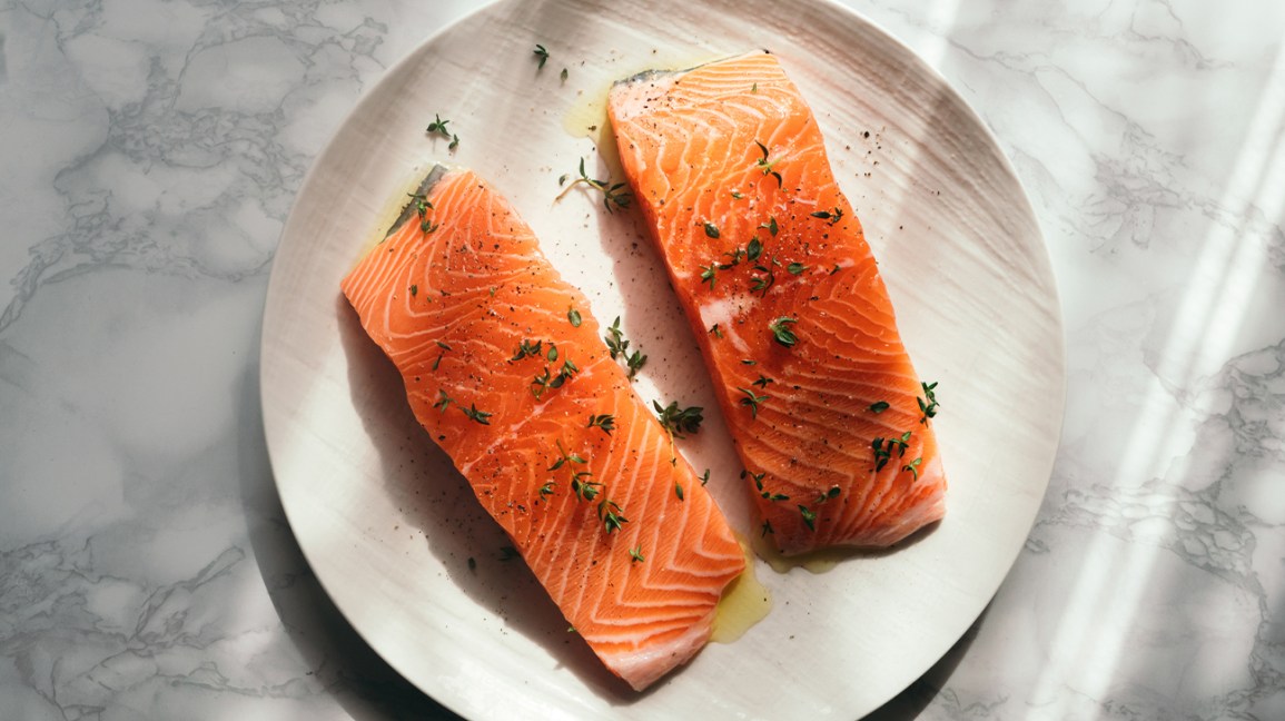 Is Salmon good when your sick?