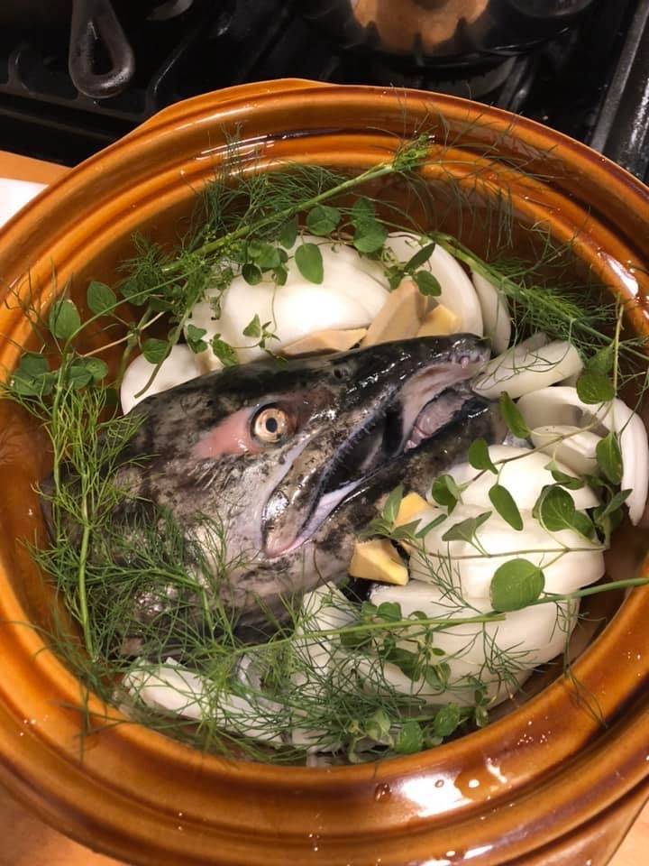 Is salmon head soup good for you?