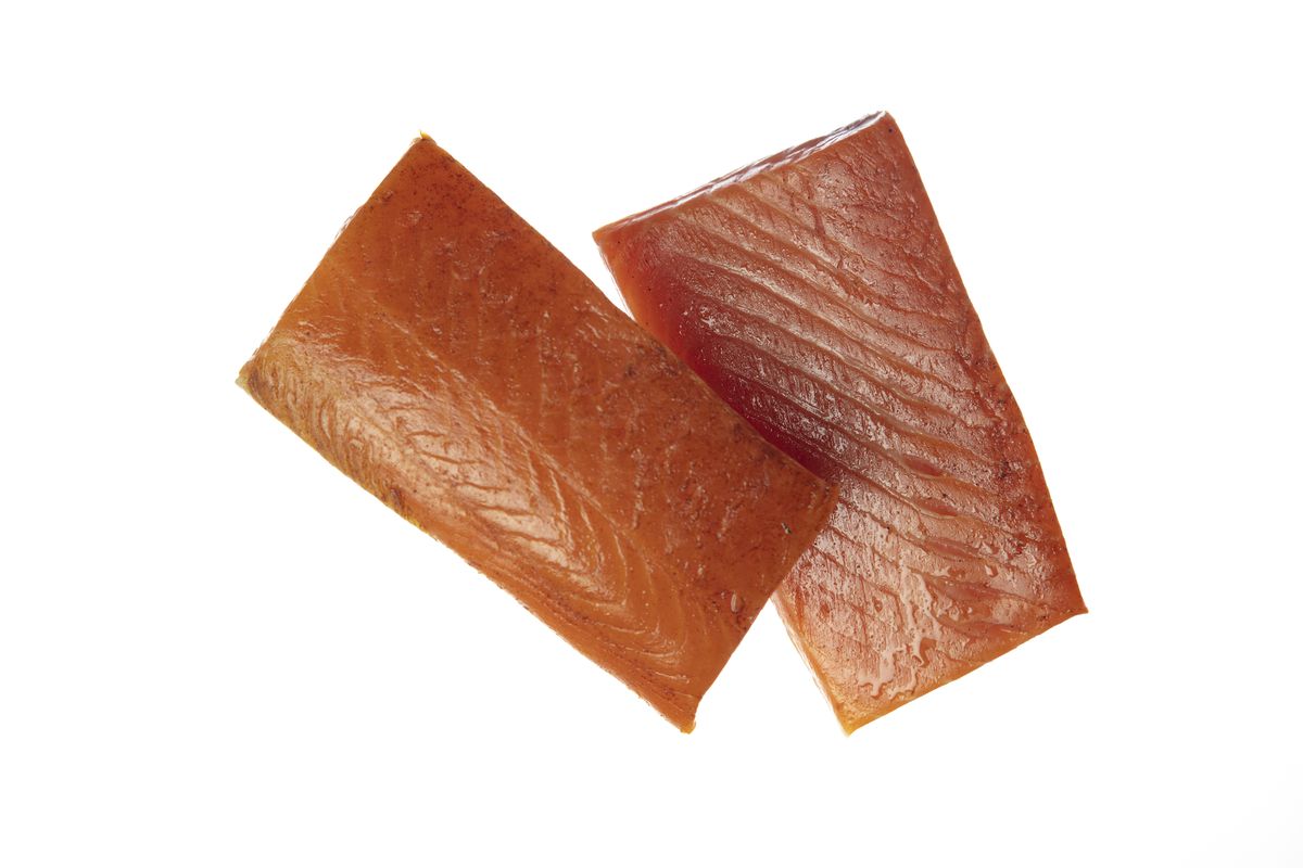 Is salmon processed meat?