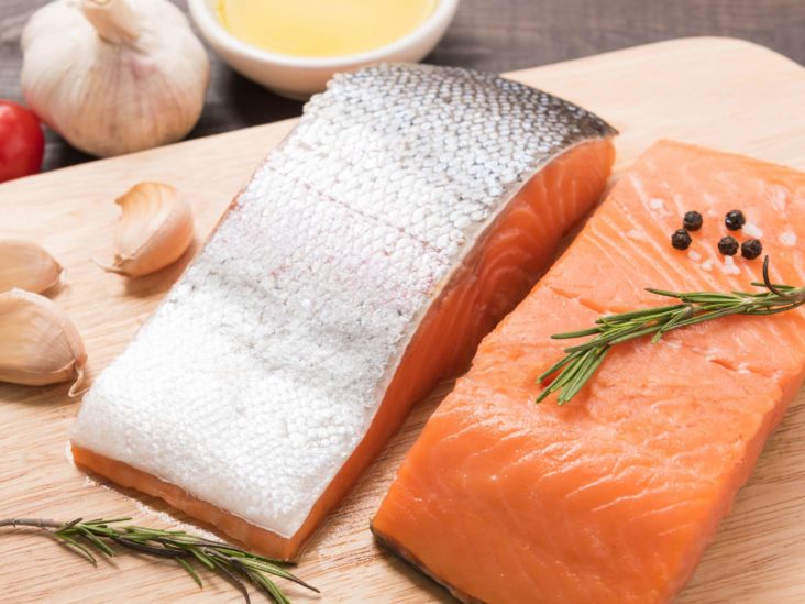 Is salmon skin safe to eat?