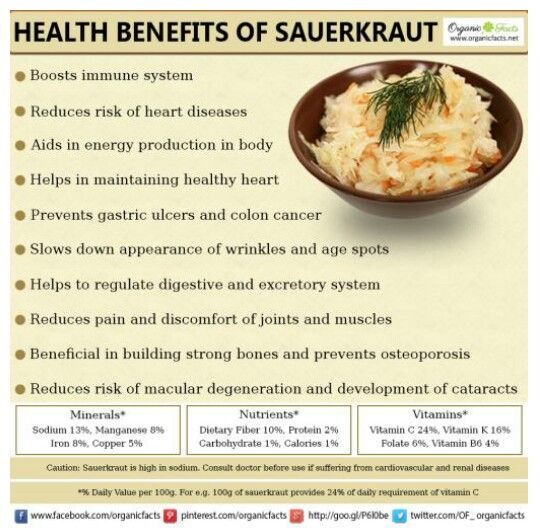 Is sauerkraut good for osteoporosis?