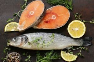 Is sea bass healthier than salmon?