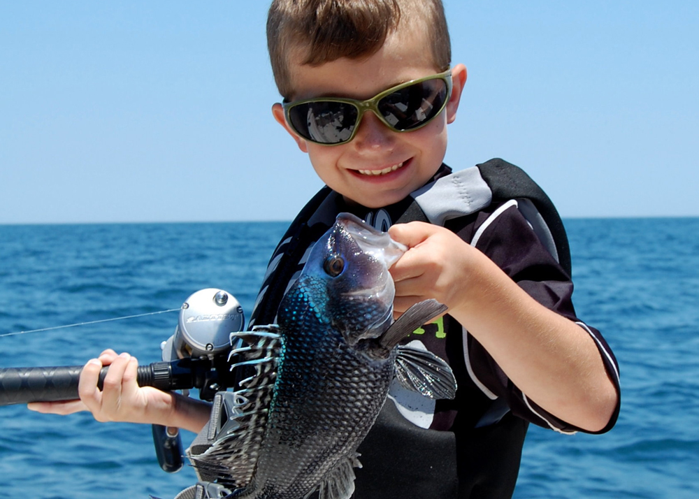 Is shore fishing good for kids?