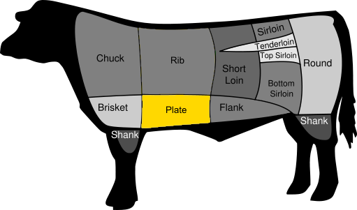 Is short rib brisket?