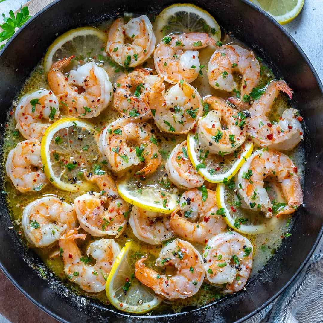 Is shrimp and lemon good for you?