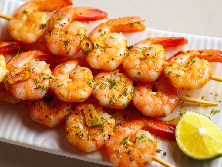 Is shrimp OK for heart?