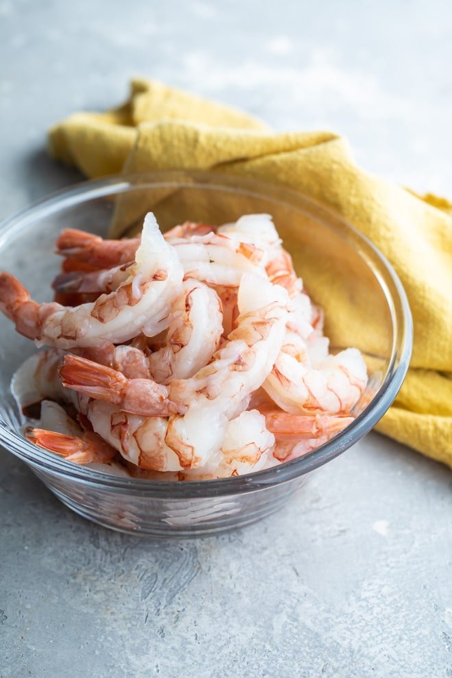 Is shrimp supposed to be clear?