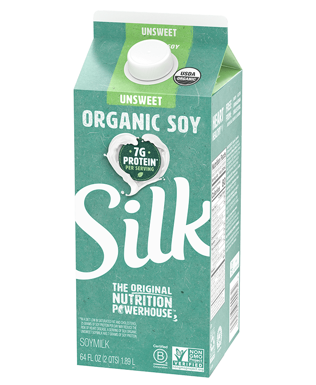 Is Silk soy milk non-GMO?