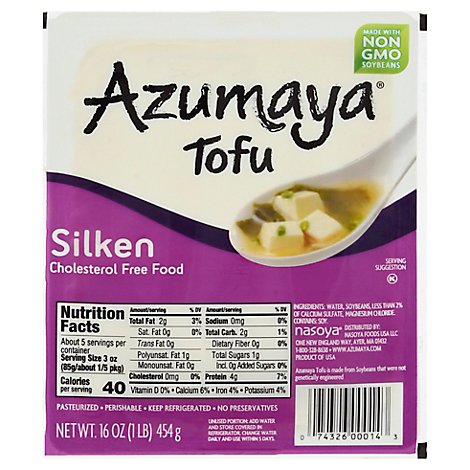 Is silken tofu pasteurized?