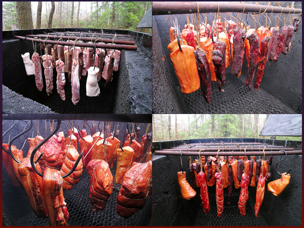 Is smoking meat curing it?