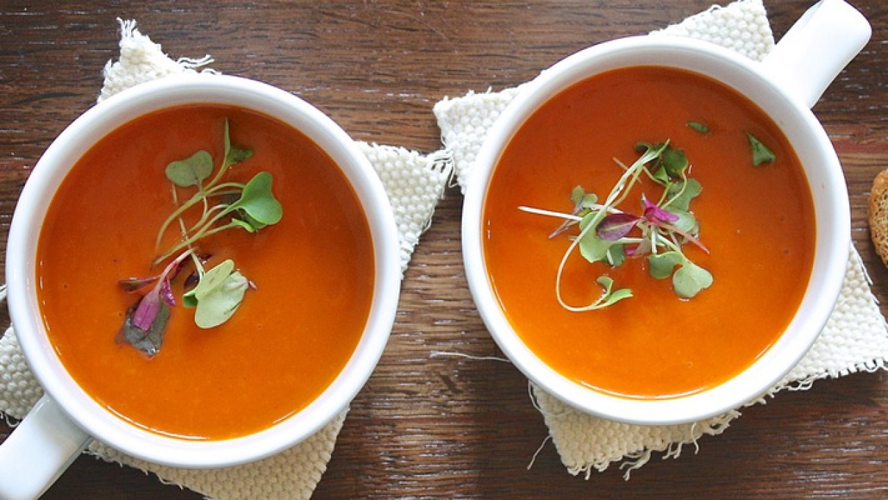 Is soup a liquid or a solid?