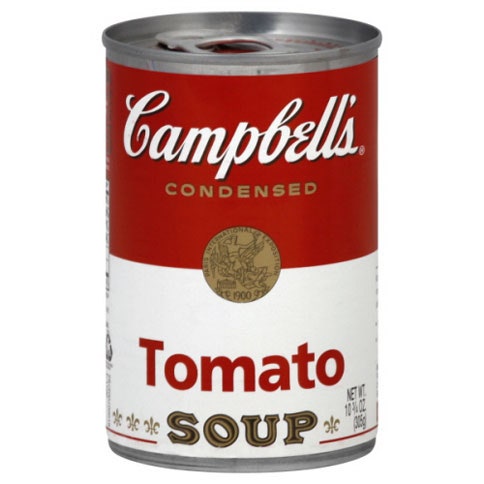 Is soup in a can or a tin?