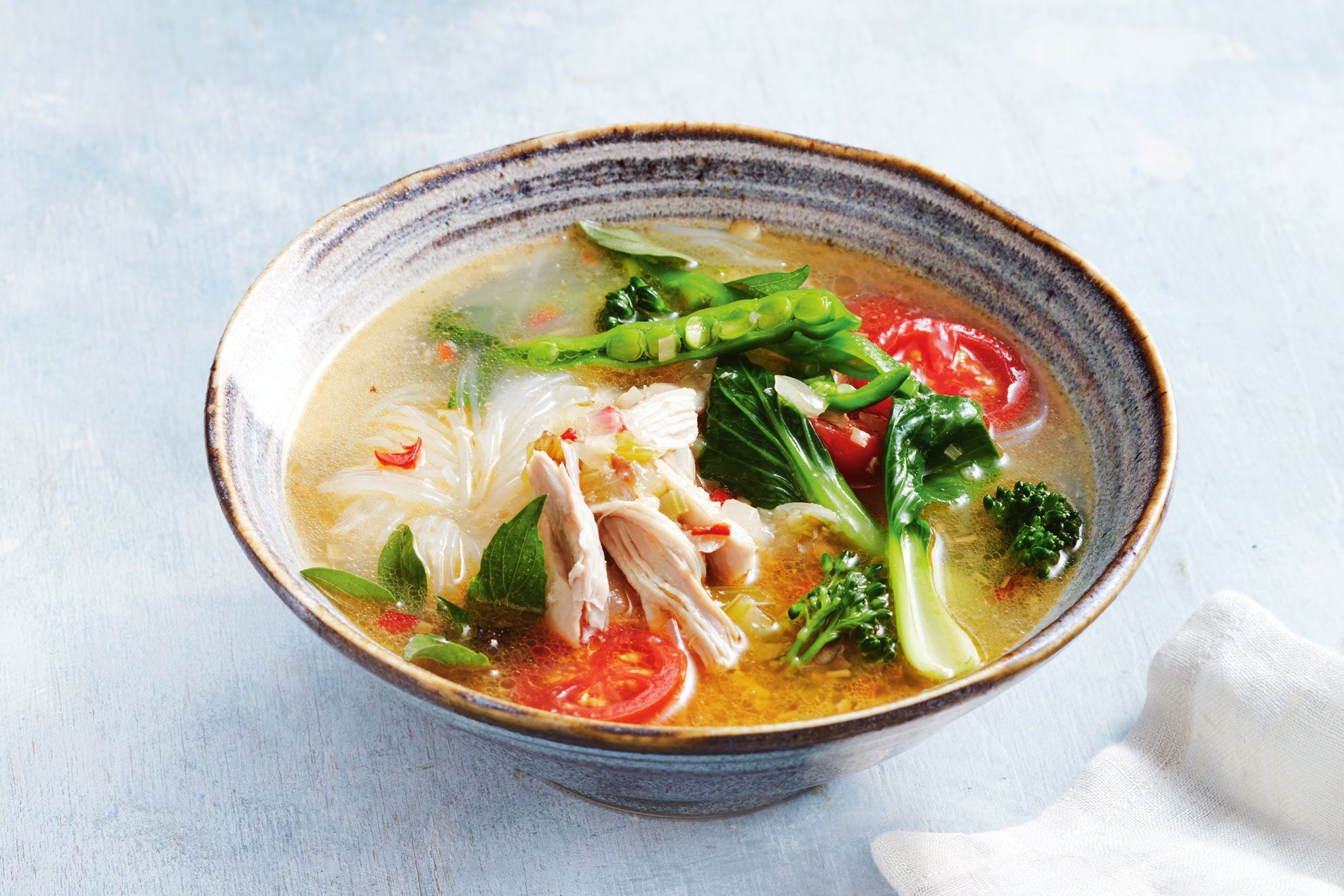 Is soup with noodles healthy?