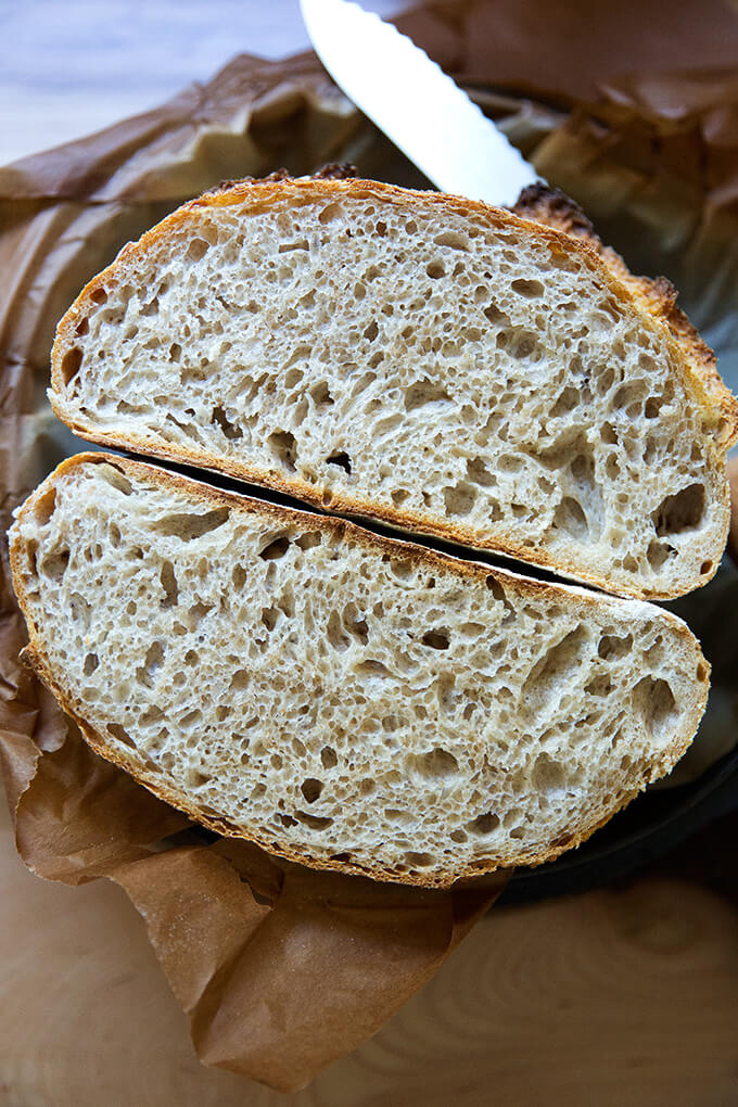 Is sourdough made with wheat?