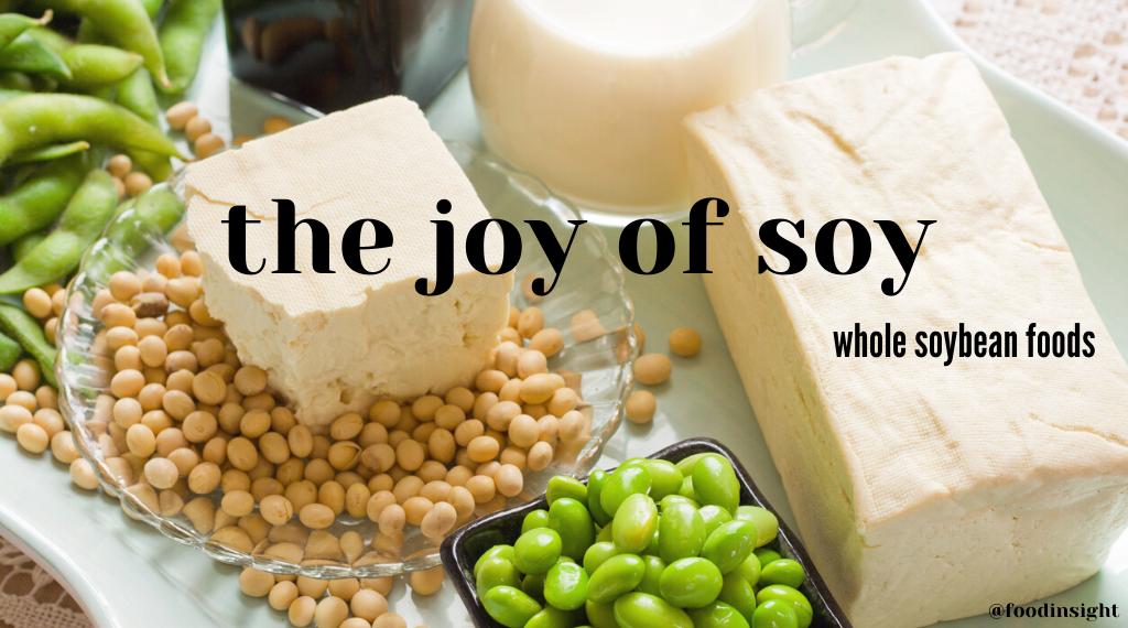 Is soy considered whole food?