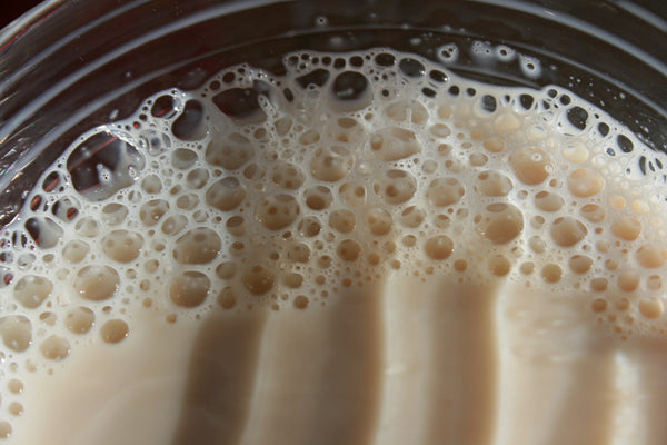 Is soy milk meant to be clumpy?