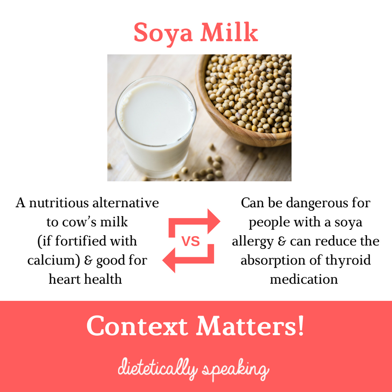 Is soy milk OK for milk allergy?