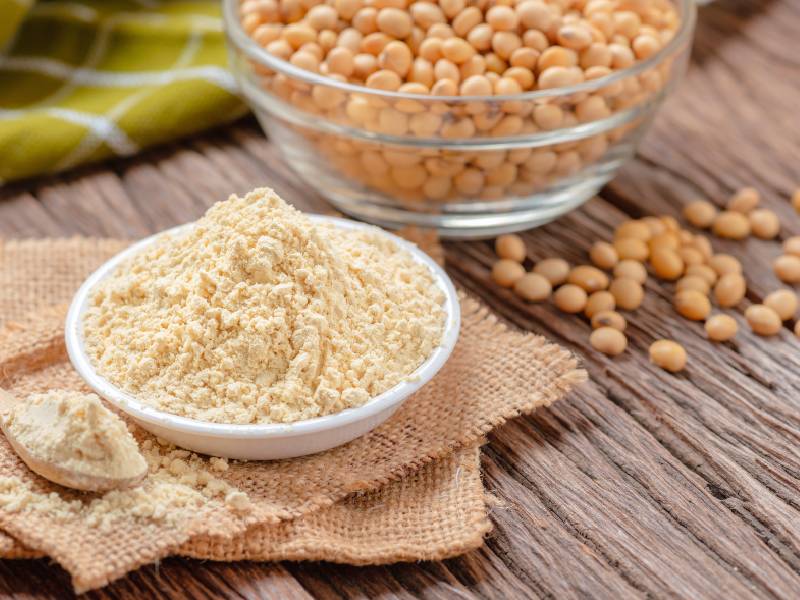 Is soybean a soy flour?