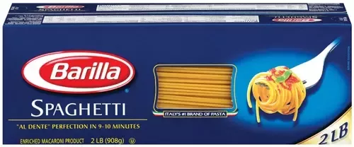 Is spaghetti a processed food?