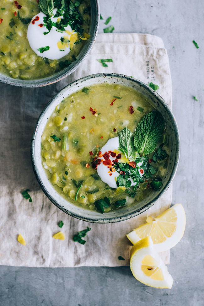 Is split pea soup good for digestion?