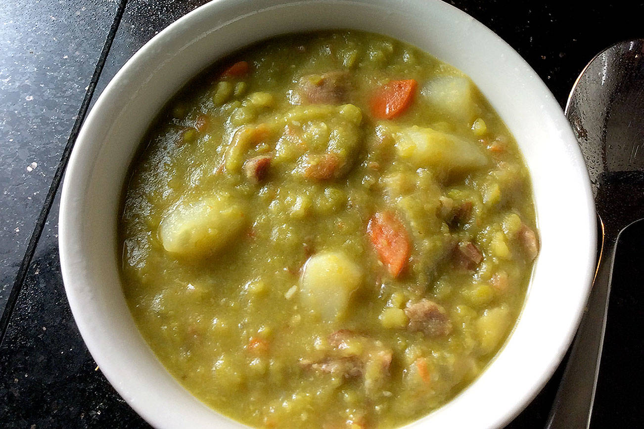 Is split pea soup supposed to be mushy?