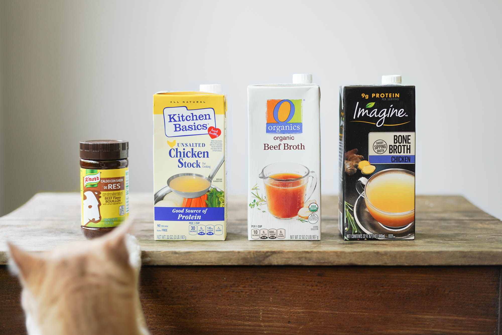 Is store bought chicken broth the same as bone broth?