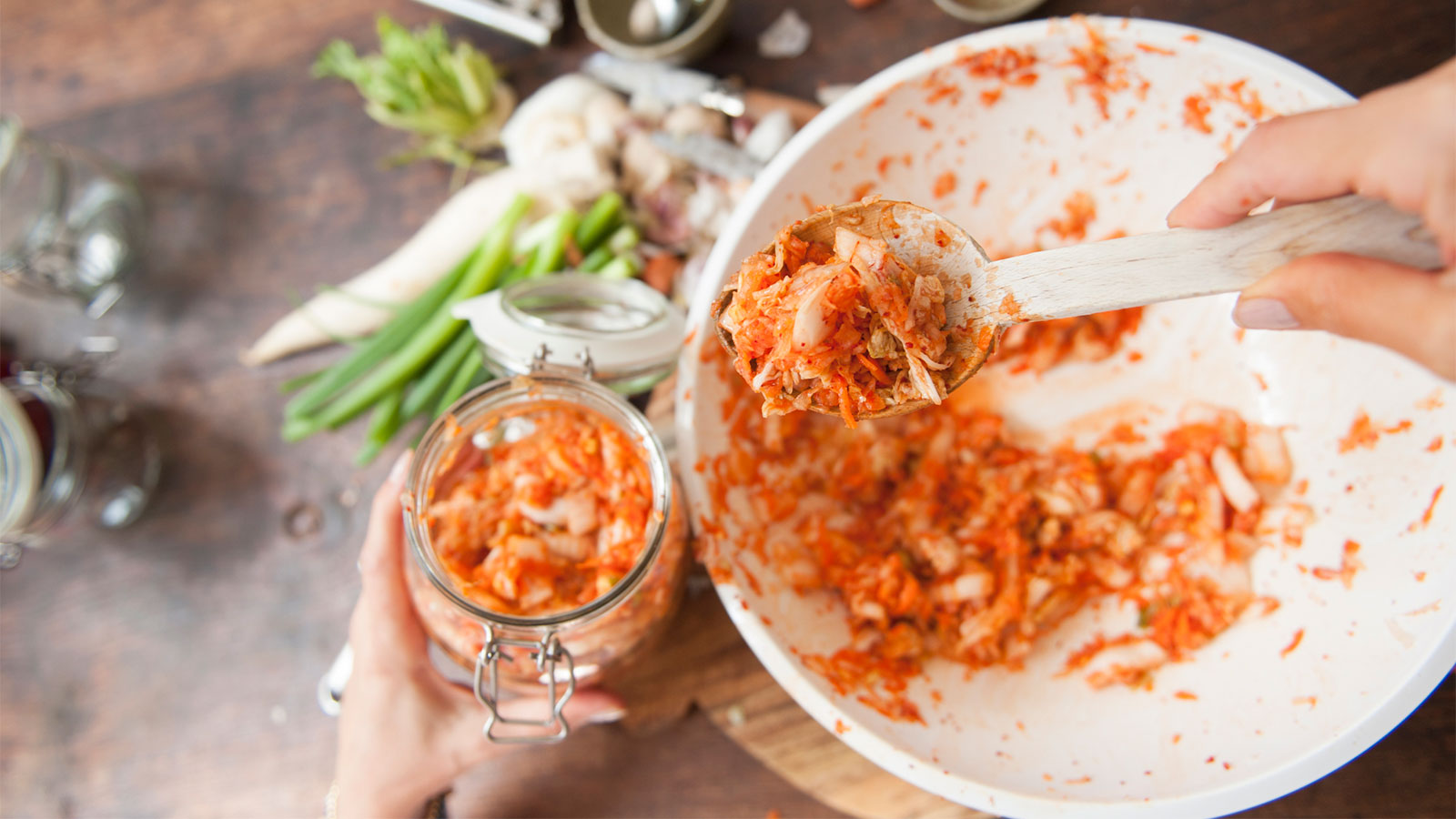 Is store bought kimchi healthy?