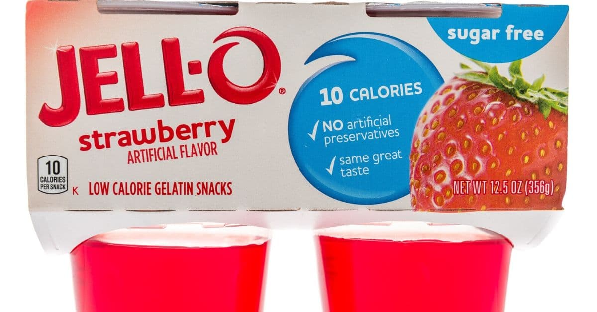 Is sugar free jello really sugar free?