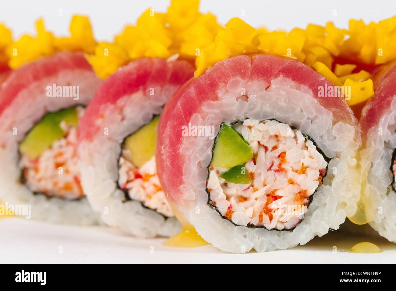 Is surimi raw in sushi?