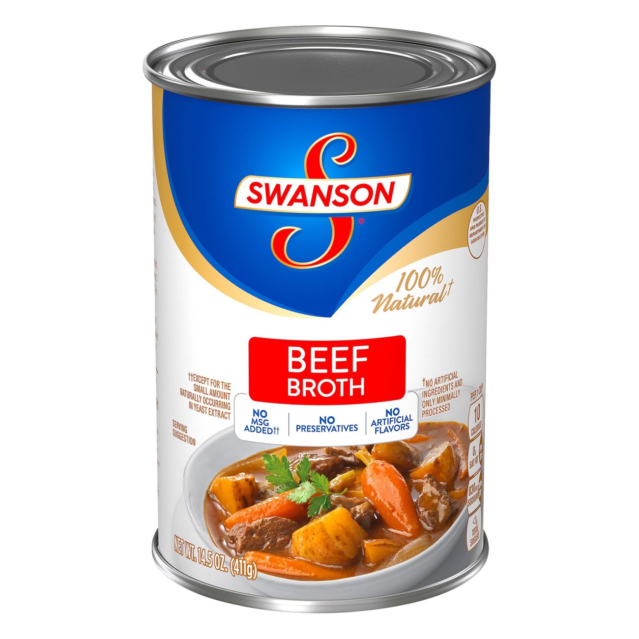 Is Swanson beef broth healthy?