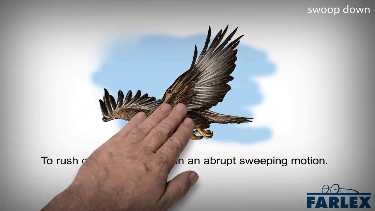 Is swoop an adjective?