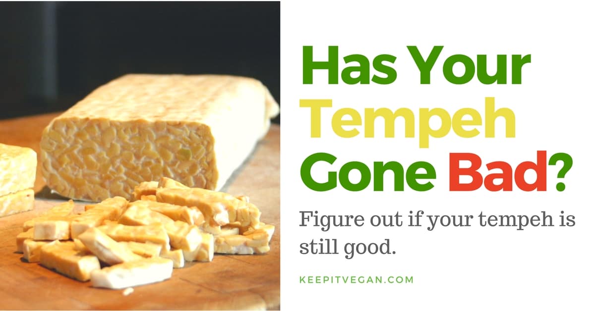 Is tempeh supposed to smell sour?