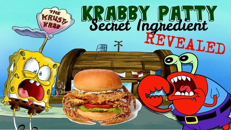 Is the secret ingredient to Krabby Patties crab meat?