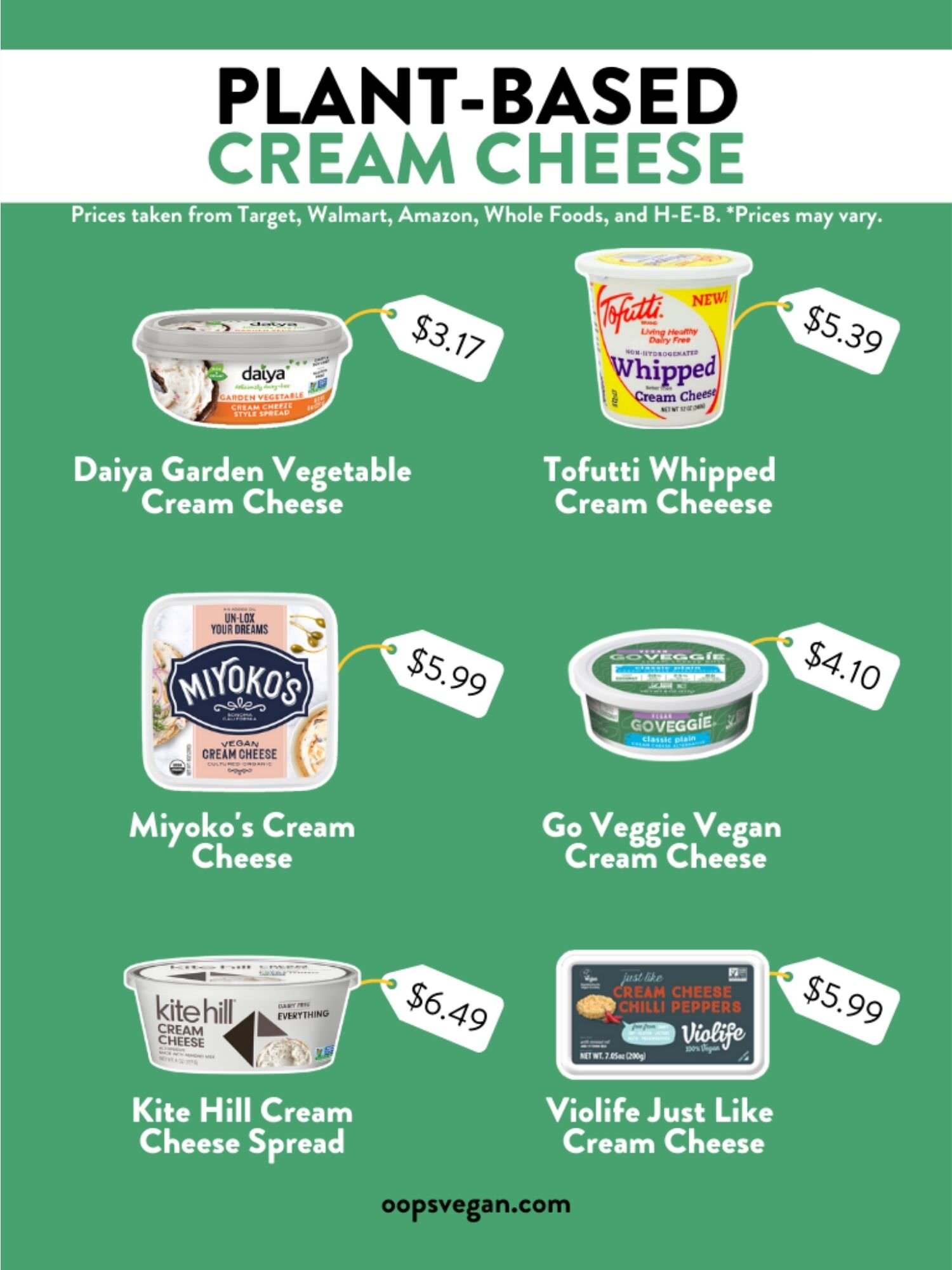 Is there a cream cheese thats dairy free?