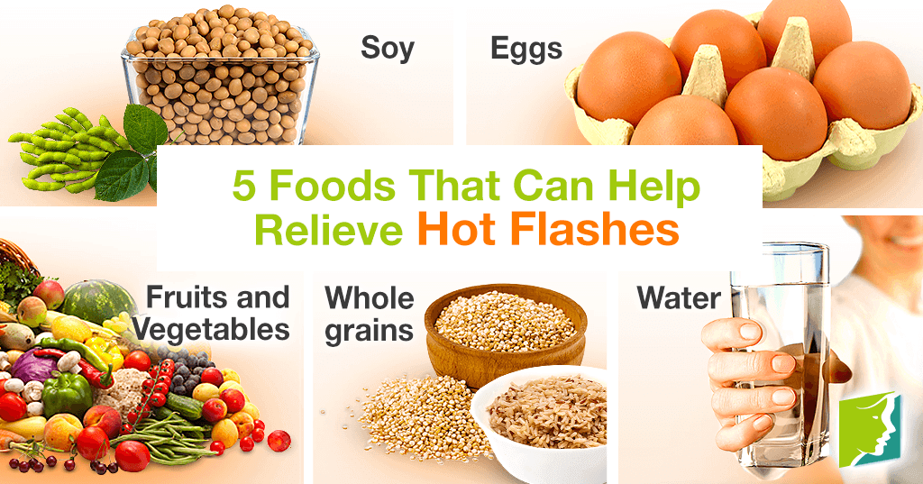 Is there a diet that can help with hot flashes?