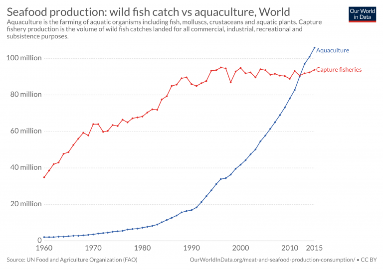 Is there a growing demand for seafood?