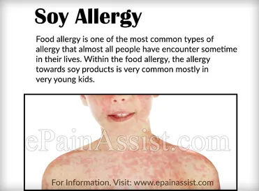 Is there a medication for a soy allergy?