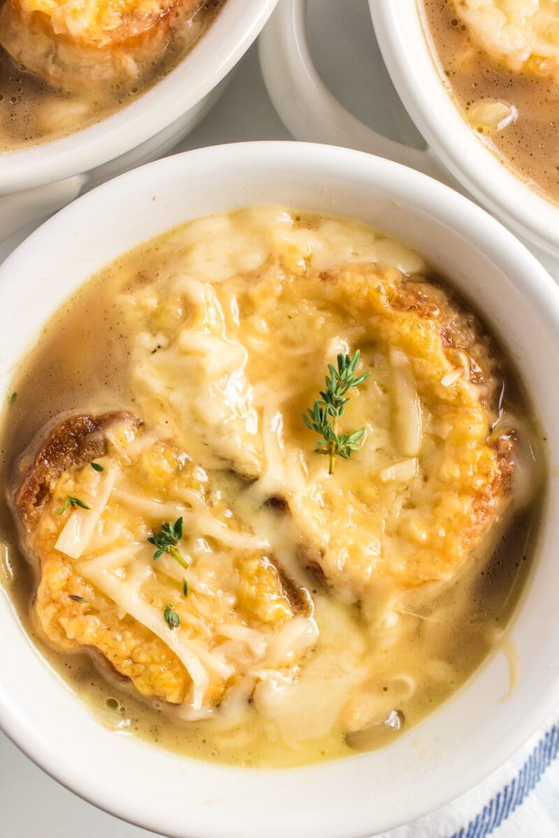 Is there a no flour version of French onion soup?